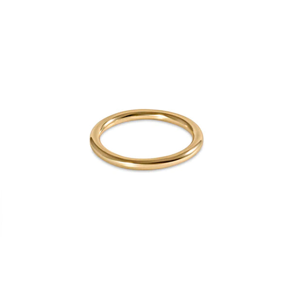 Classic Gold Band Ring – Totally Vintage Design
